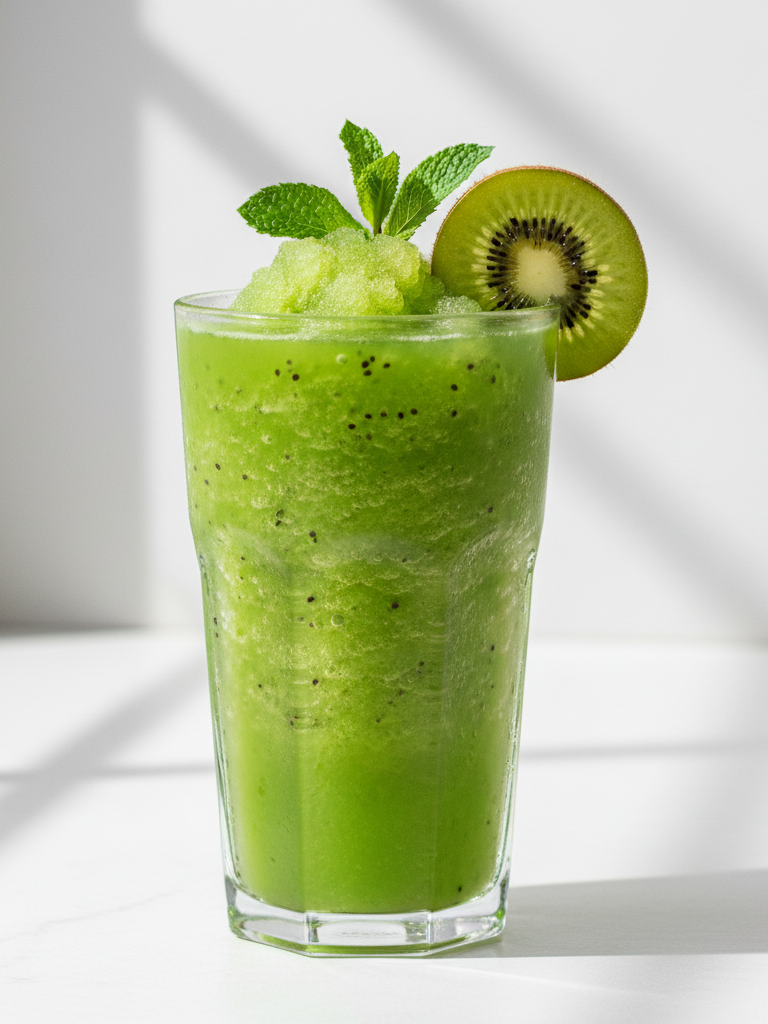 Kiwi Mint Slush Recipe | Bright & Herbal Frozen Juice – GSEICE
