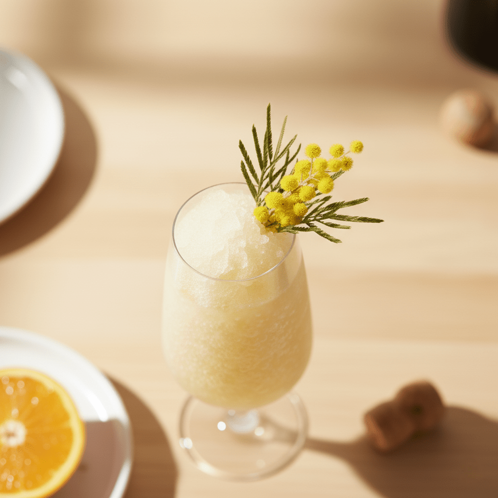 Frozen Mimosa Spiked Slush | HS3L Brunch Cocktail Recipe – GSEICE